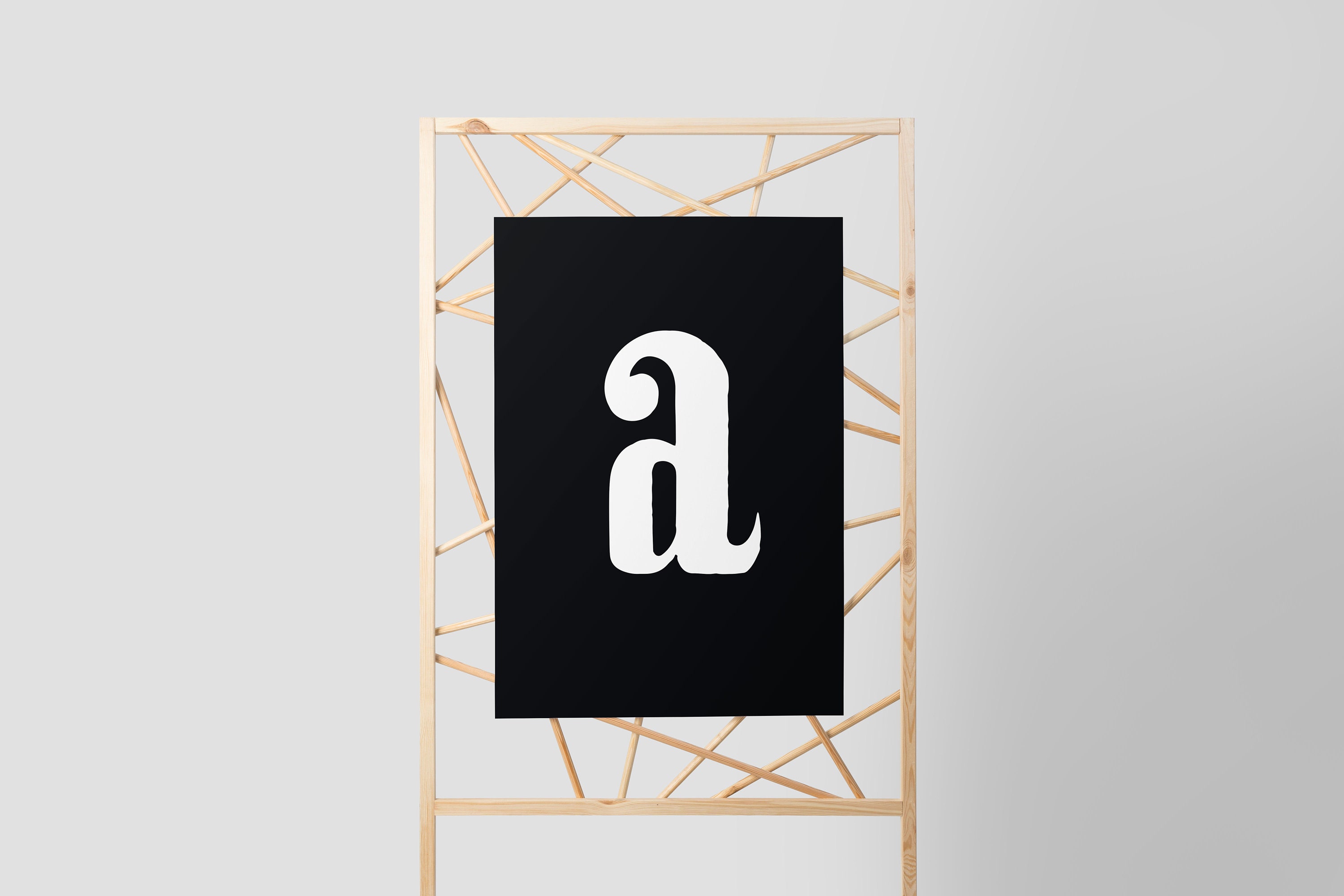Letter A, A Initial, A Monogram, Letter A Art, Printables, A Typography ...