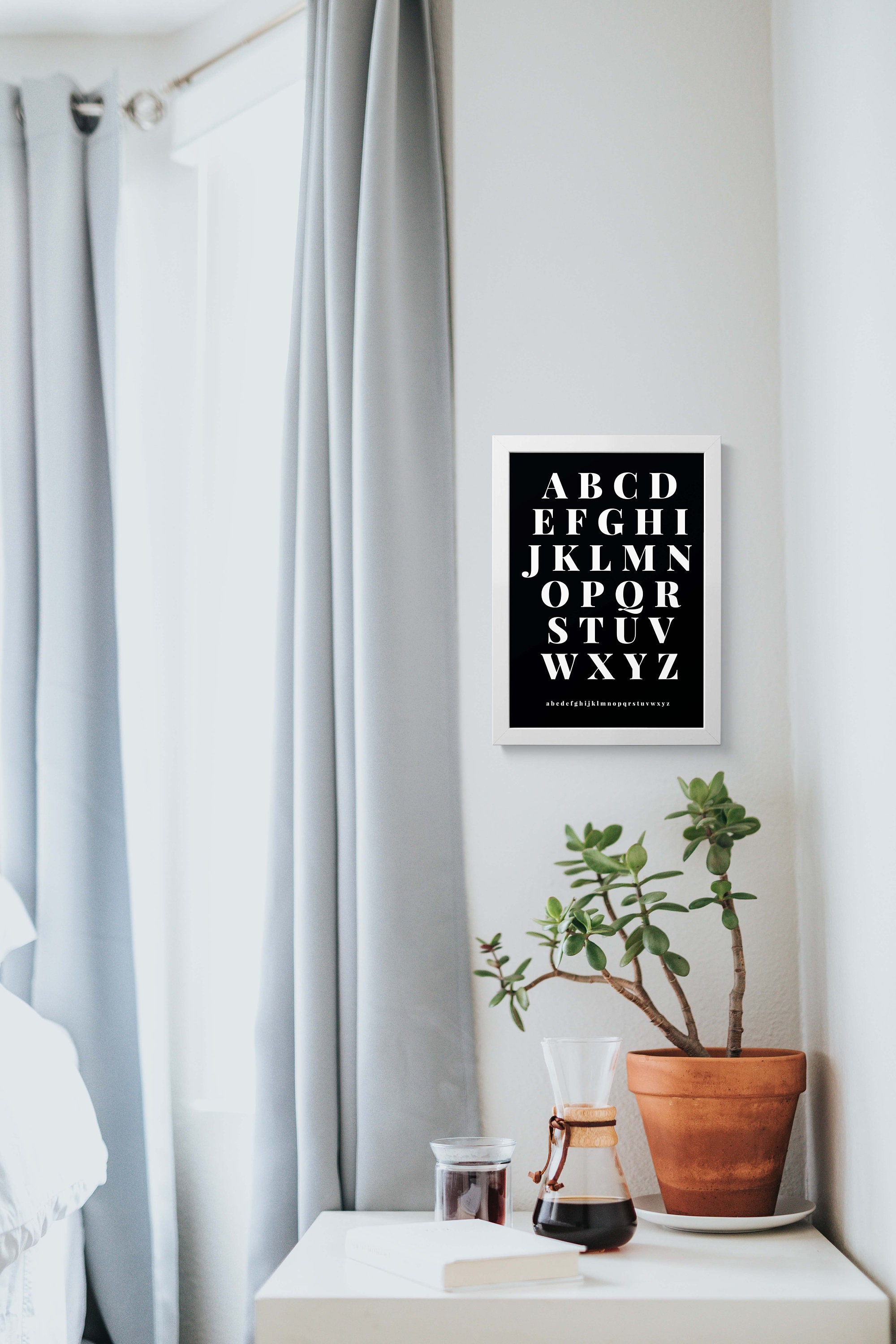 Alphabet Printable Art A-Z Wall Art Digital Download - Etsy