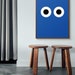Big Open Eyes Art, Eyes Illustration Poster, Wide Surprised Eyes Poster ...
