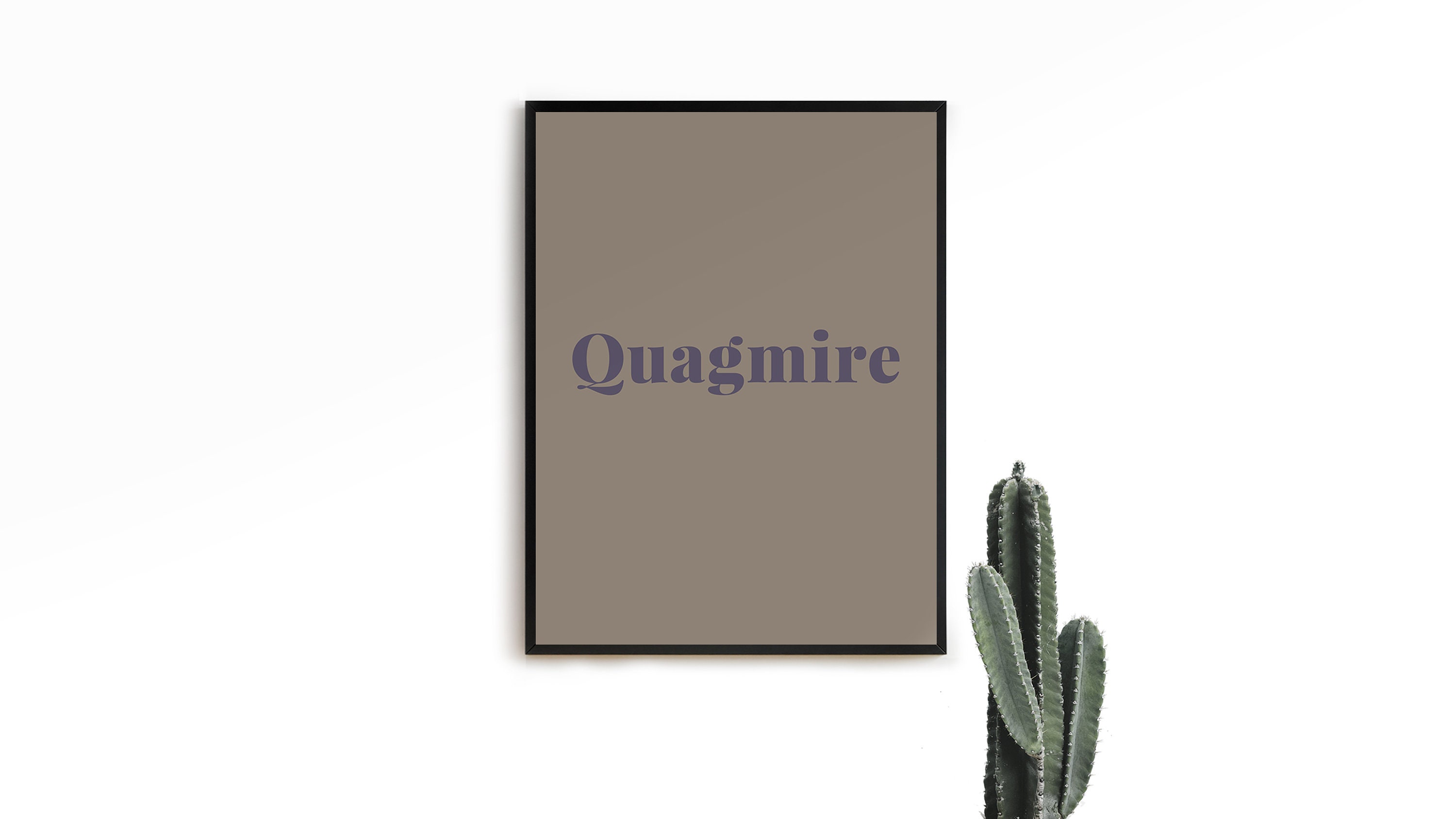 Quagmire Quagmire Word Hated Words Quagmire Poster Art - Etsy