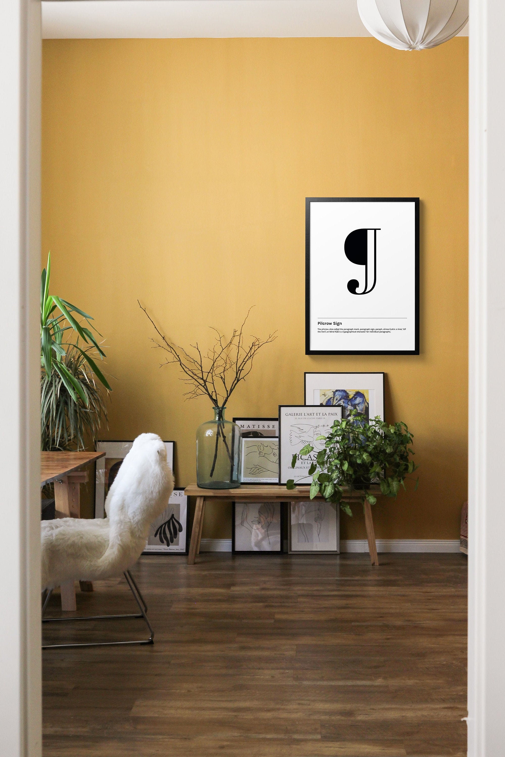 Pilcrow Sign, Paragraph Mark, Alinea, Typography, Printable Art ...