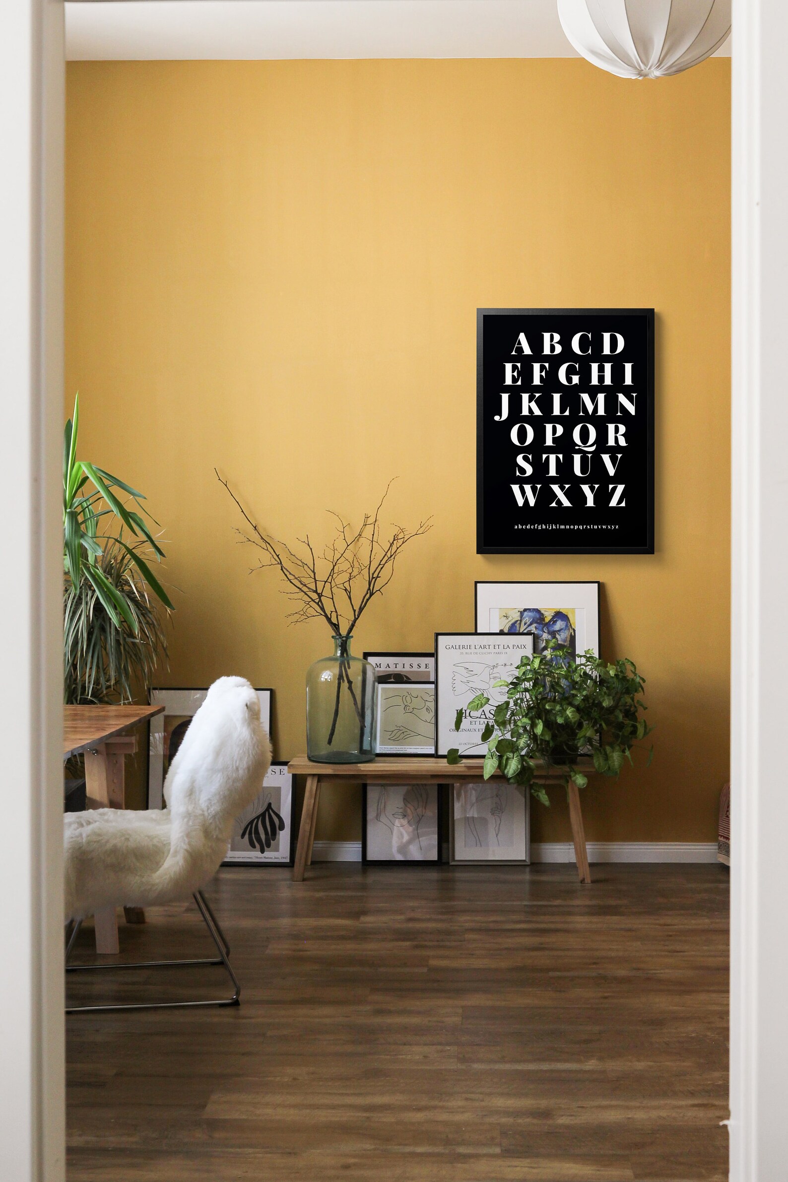 Alphabet Printable Art A-Z Wall Art Digital Download - Etsy