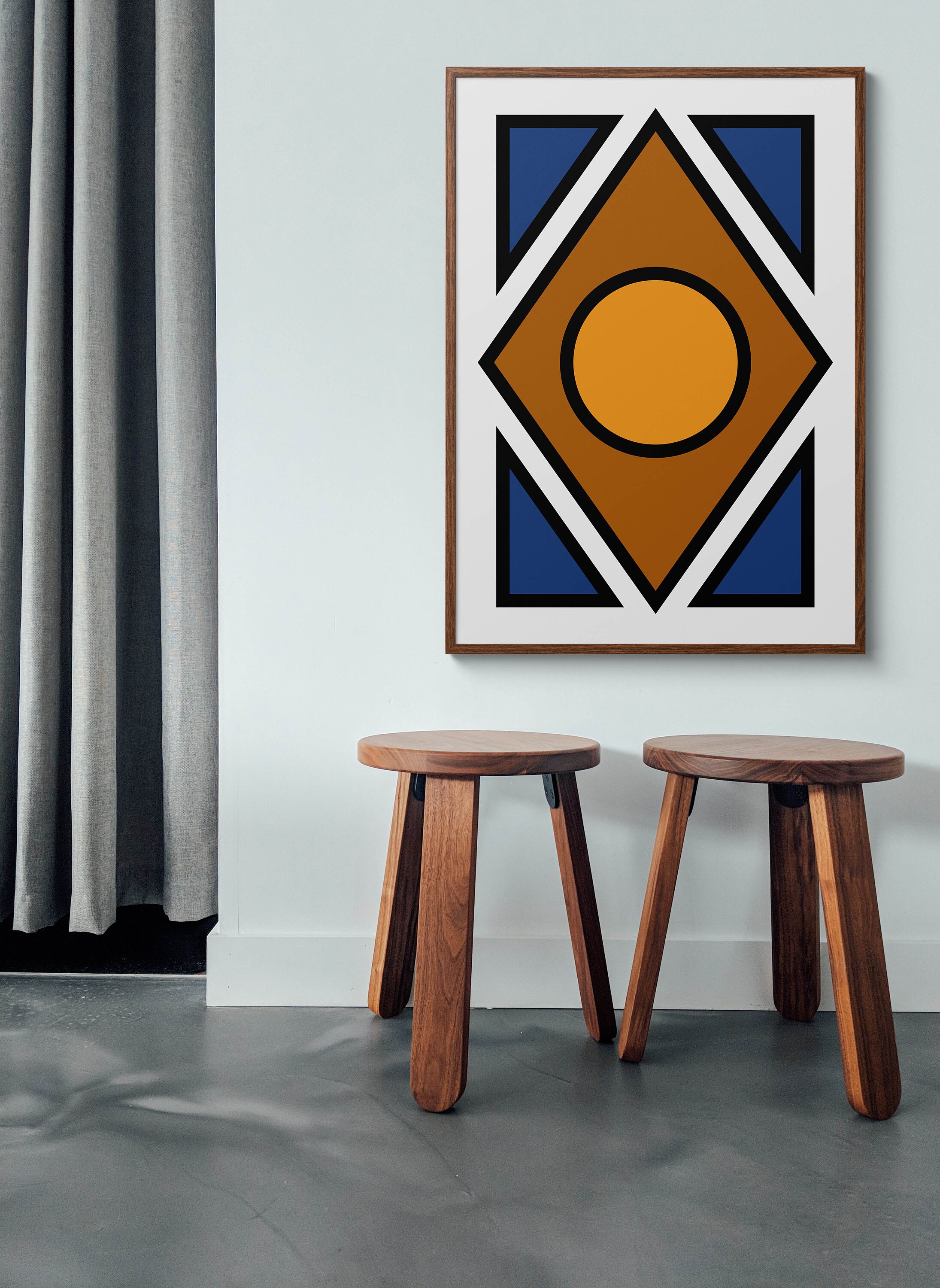 Tribal Print Poster, Ndebele Design Poster, Geometric Pattern, Boho ...