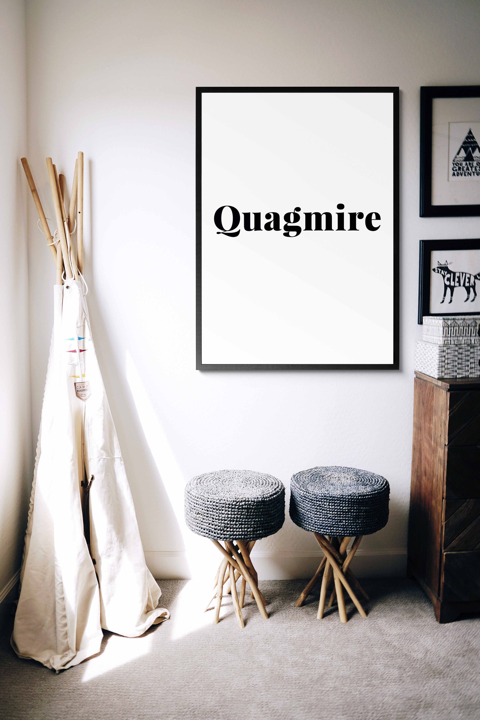 Quagmire Quagmire Word Hated Words Quagmire Poster Art - Etsy France