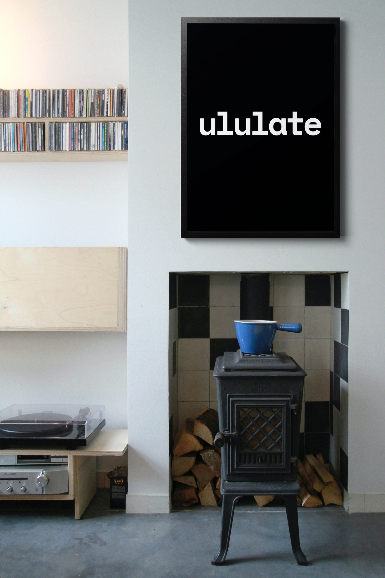 Ululate Ululate Word Hated Words Ululate Poster Art - Etsy