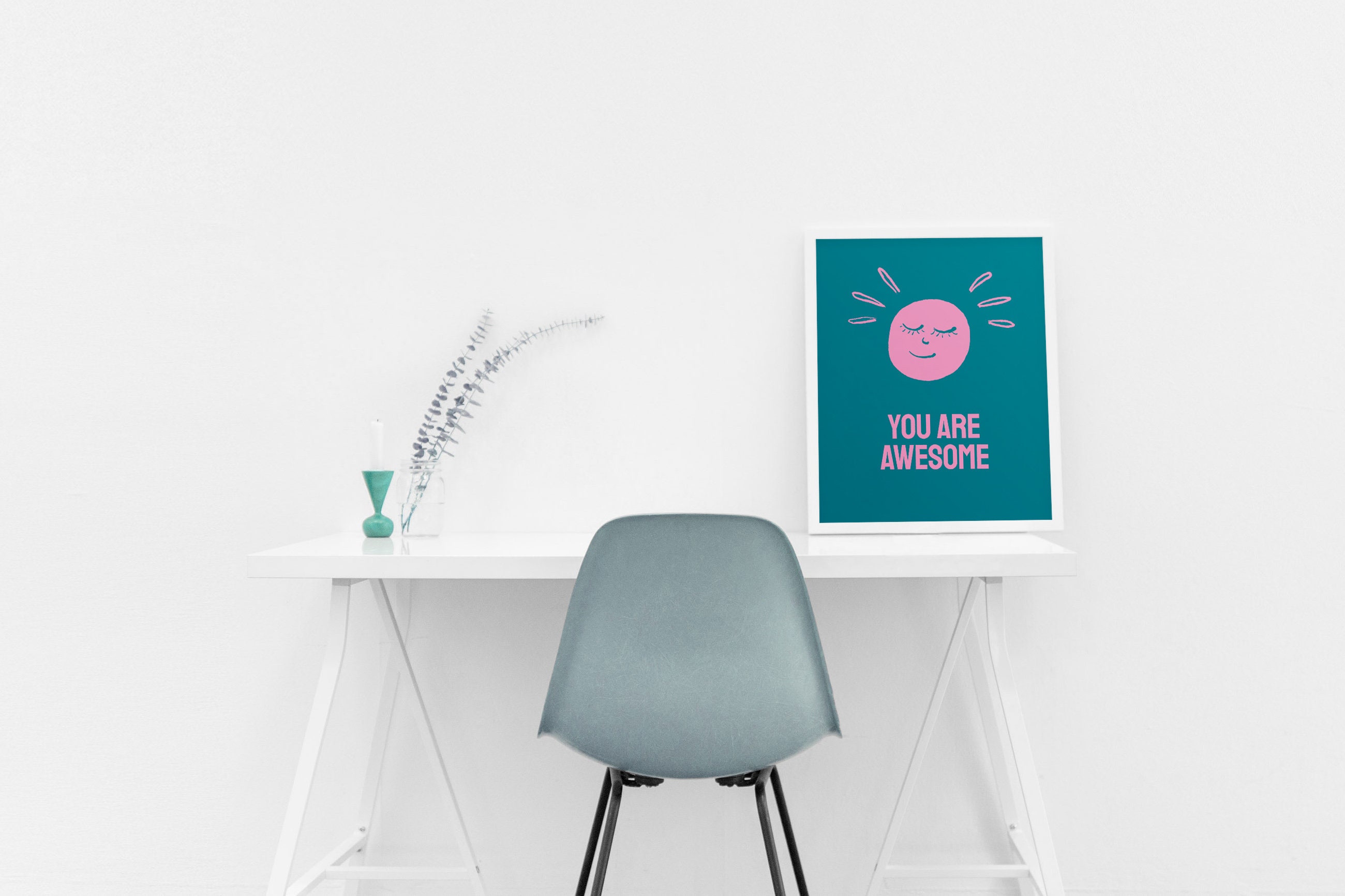 You Are Awesome Print, You're Awesome Poster, Printable Poster Decor ...