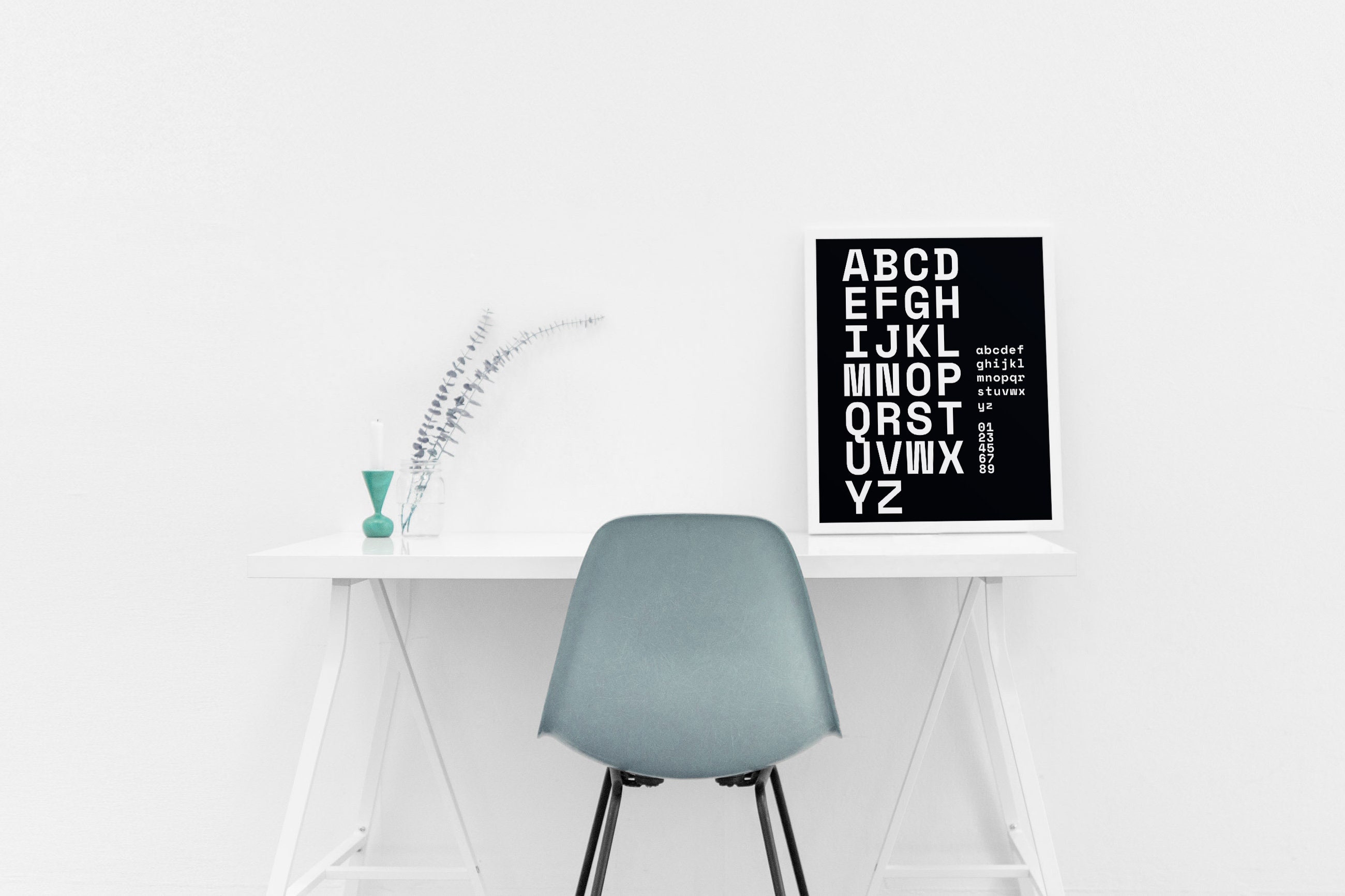 Alphabet Printable Art A-Z Wall Art Digital Download - Etsy