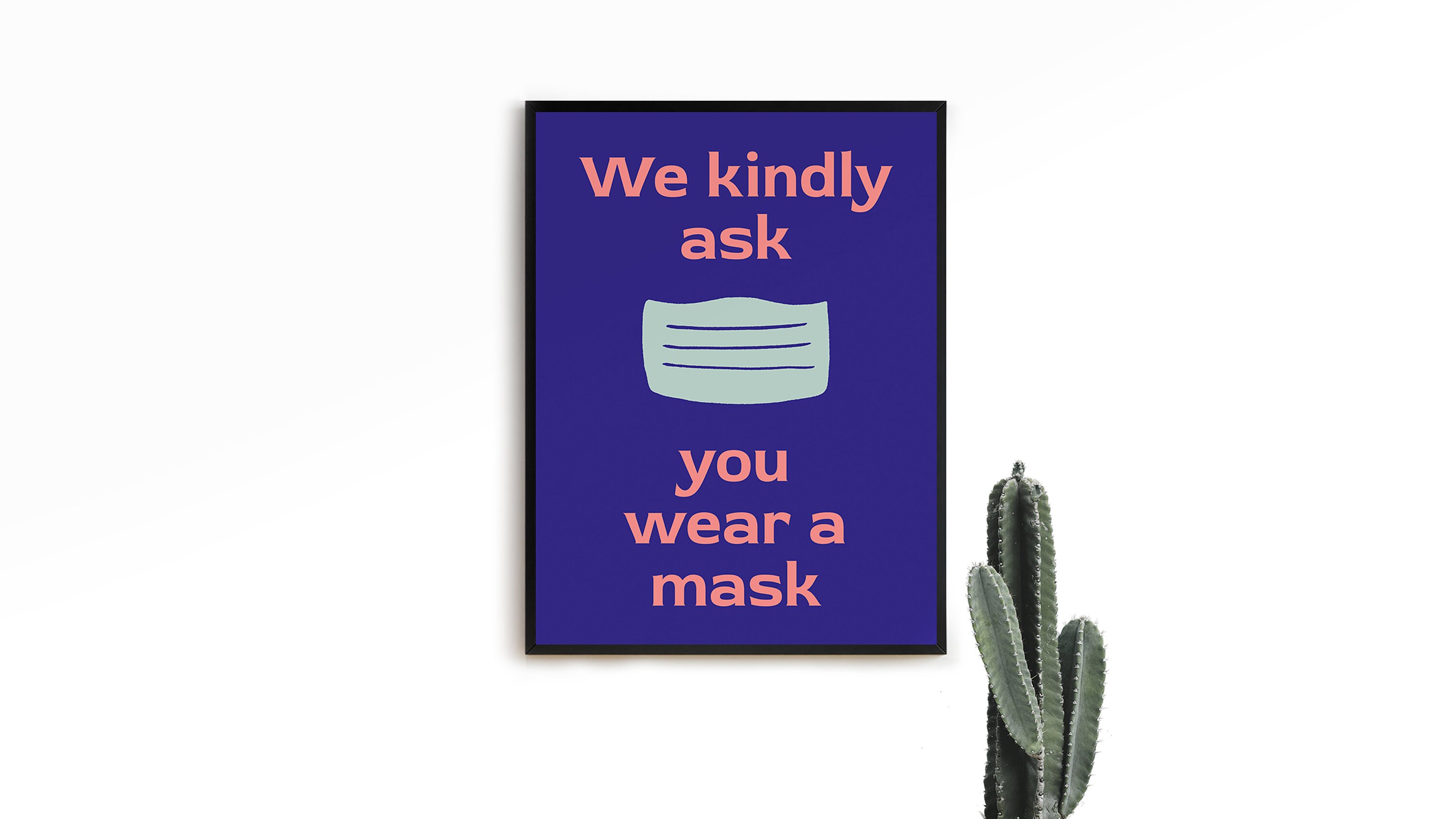 Wear a Mask Wear a Mask Poster Wear a Mask Sign Print - Etsy