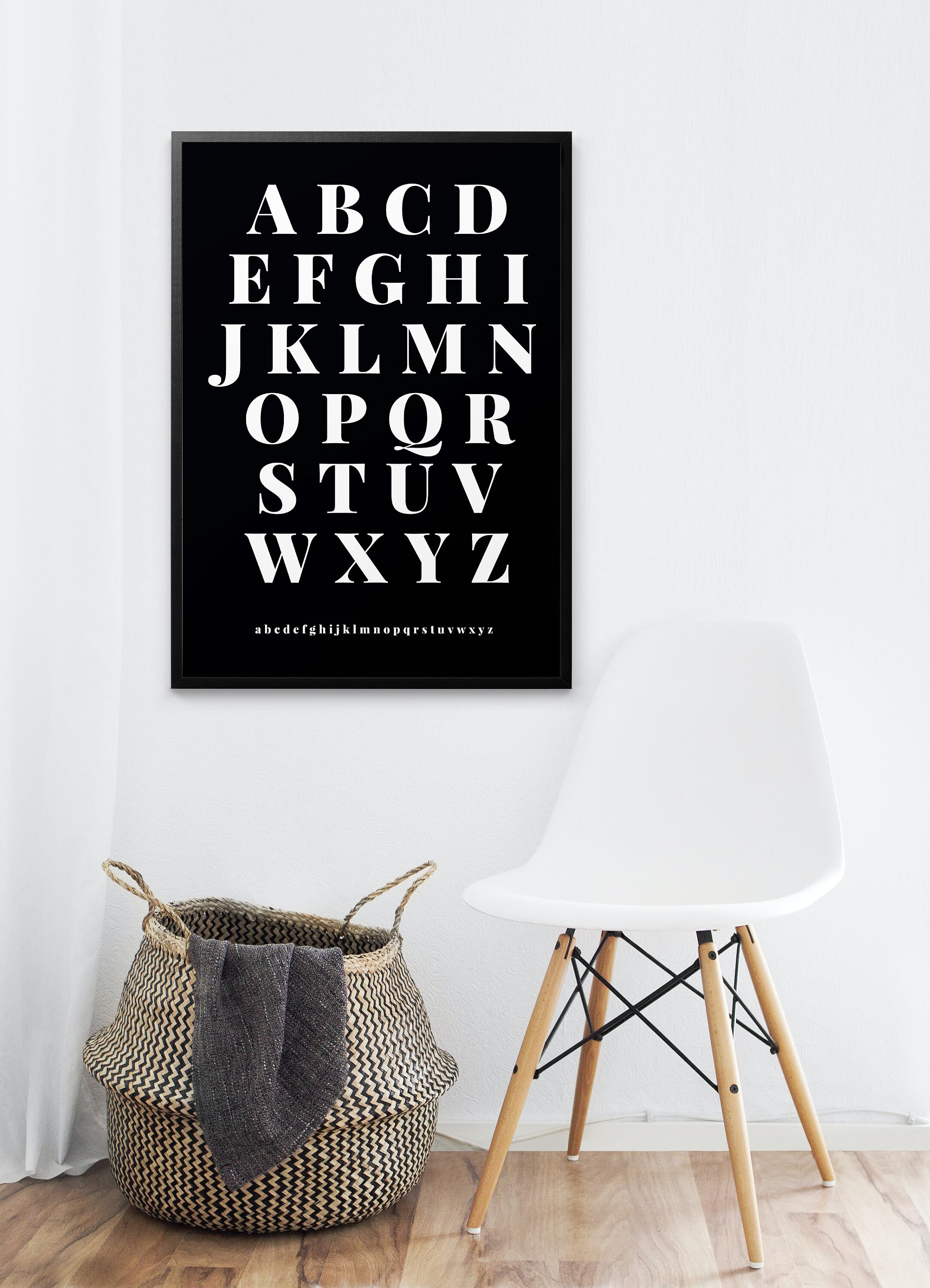 Alphabet Printable Art A-Z Wall Art Digital Download - Etsy