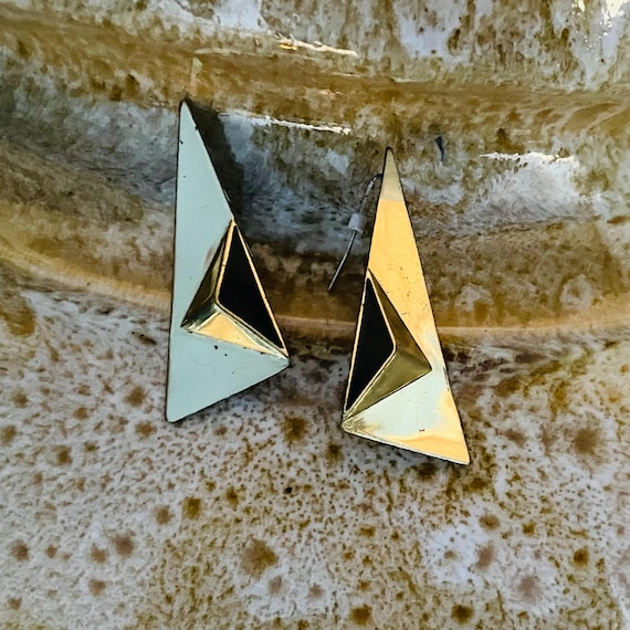 Moulin Rouge Signed French Modernist Triangle Geometr… - Gem