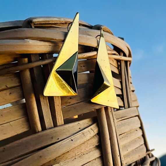 Moulin Rouge Signed French Modernist Triangle Geometr… - Gem