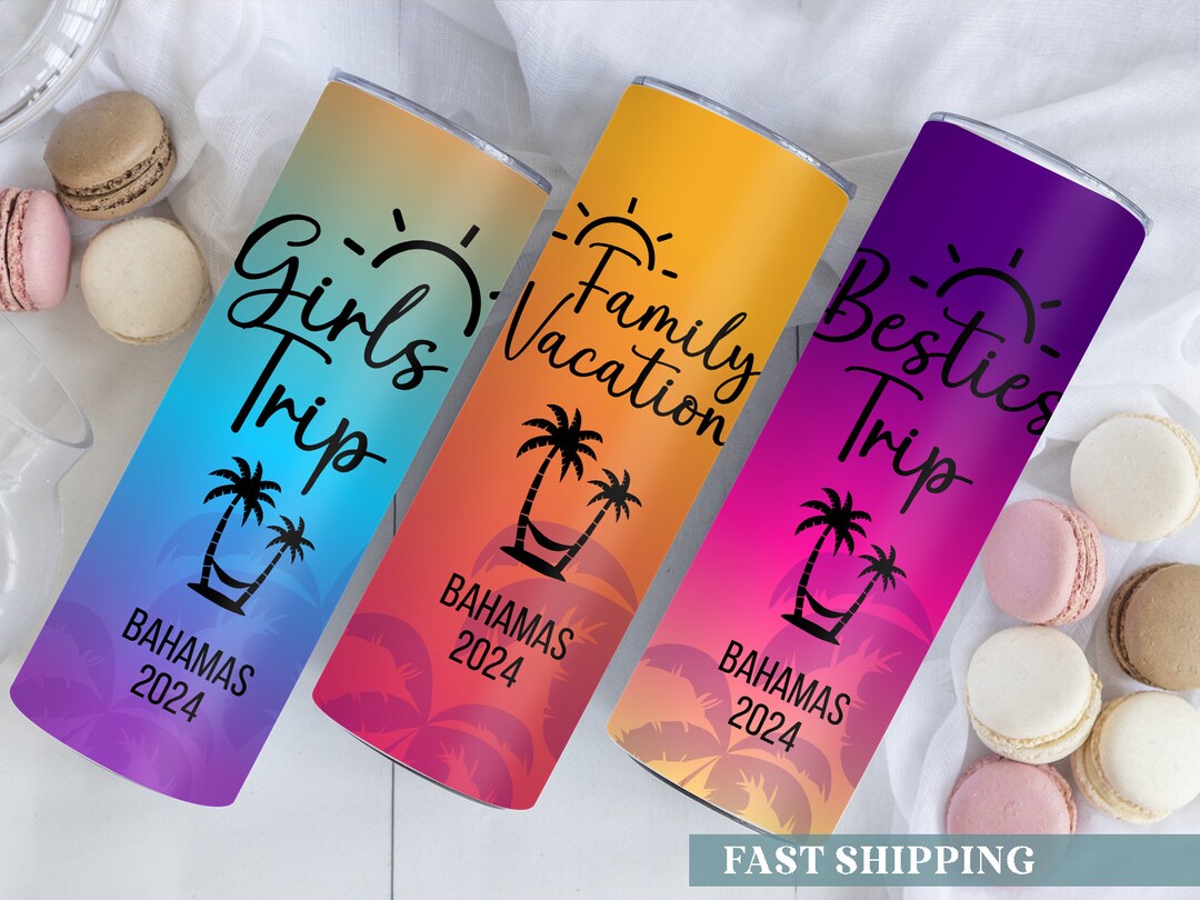 Personalized Girls Trip Tumbler, Girls Trip Cup, Custom Girls Trip ...