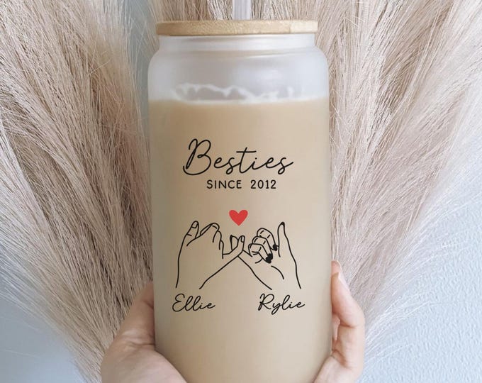 Friendship Cup Best Friend Gift Tumbler BFF Gift Idea Long Distance ...