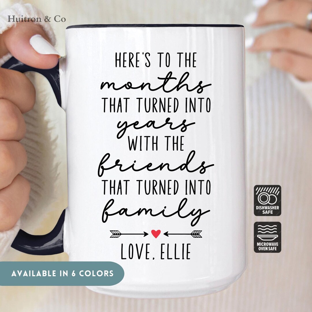 Friendship Coffee Mug, Friendship Gift, Custom Friendship Coffee Cup ...