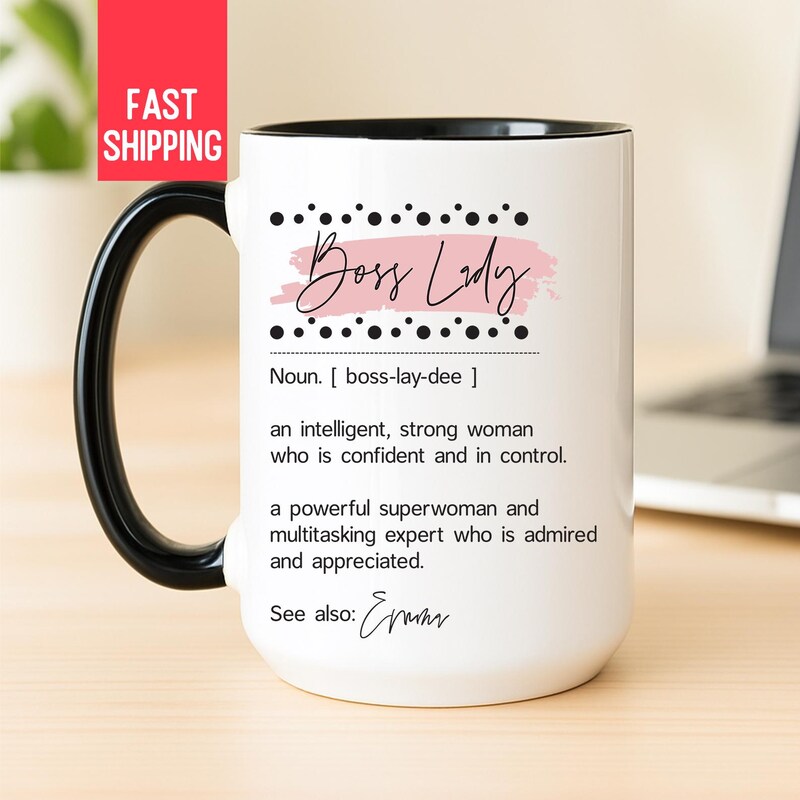 Boss Lady Mug - Etsy