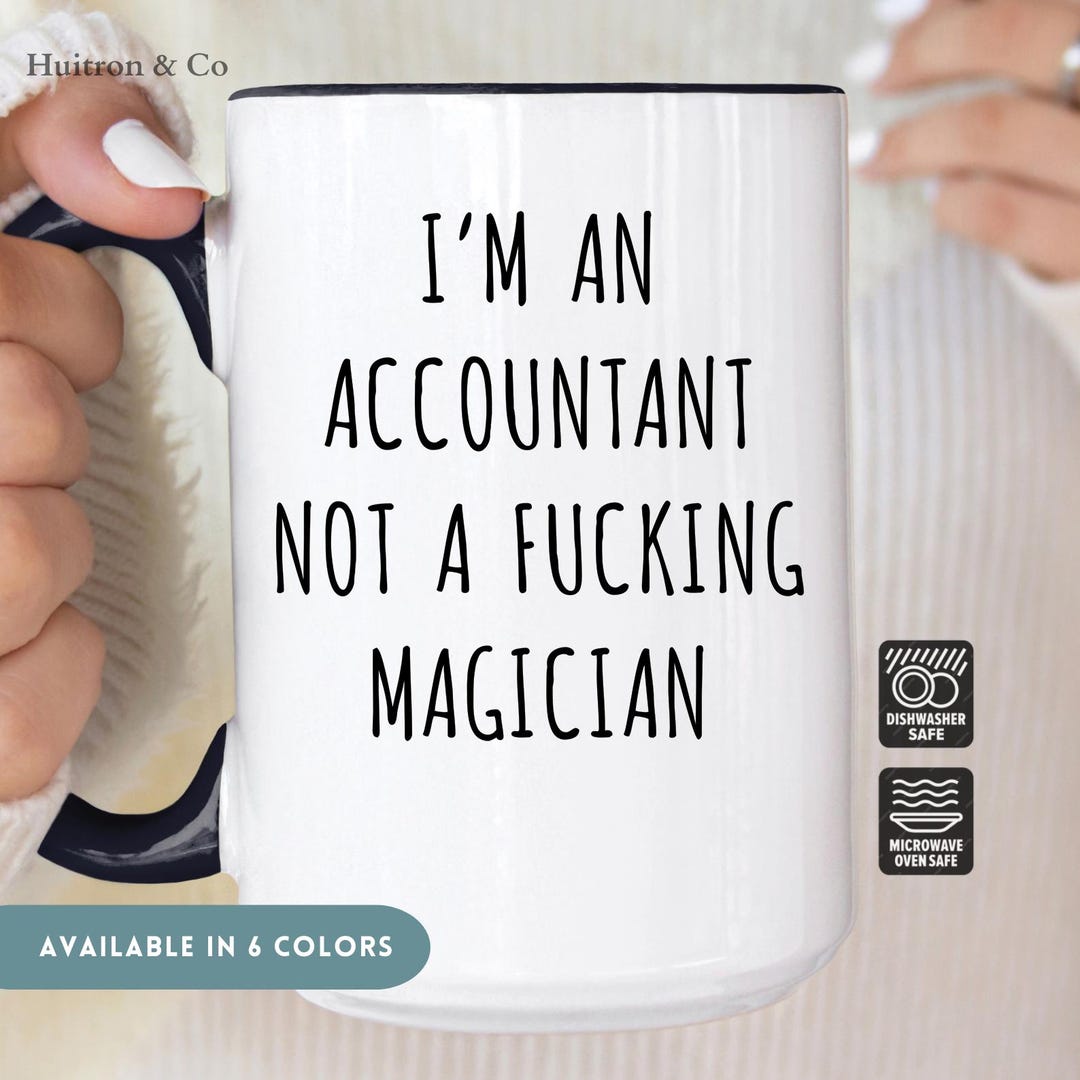 Accountant Mug, Accountant Gift, Custom Accountant Coffee Cup, Gift for ...