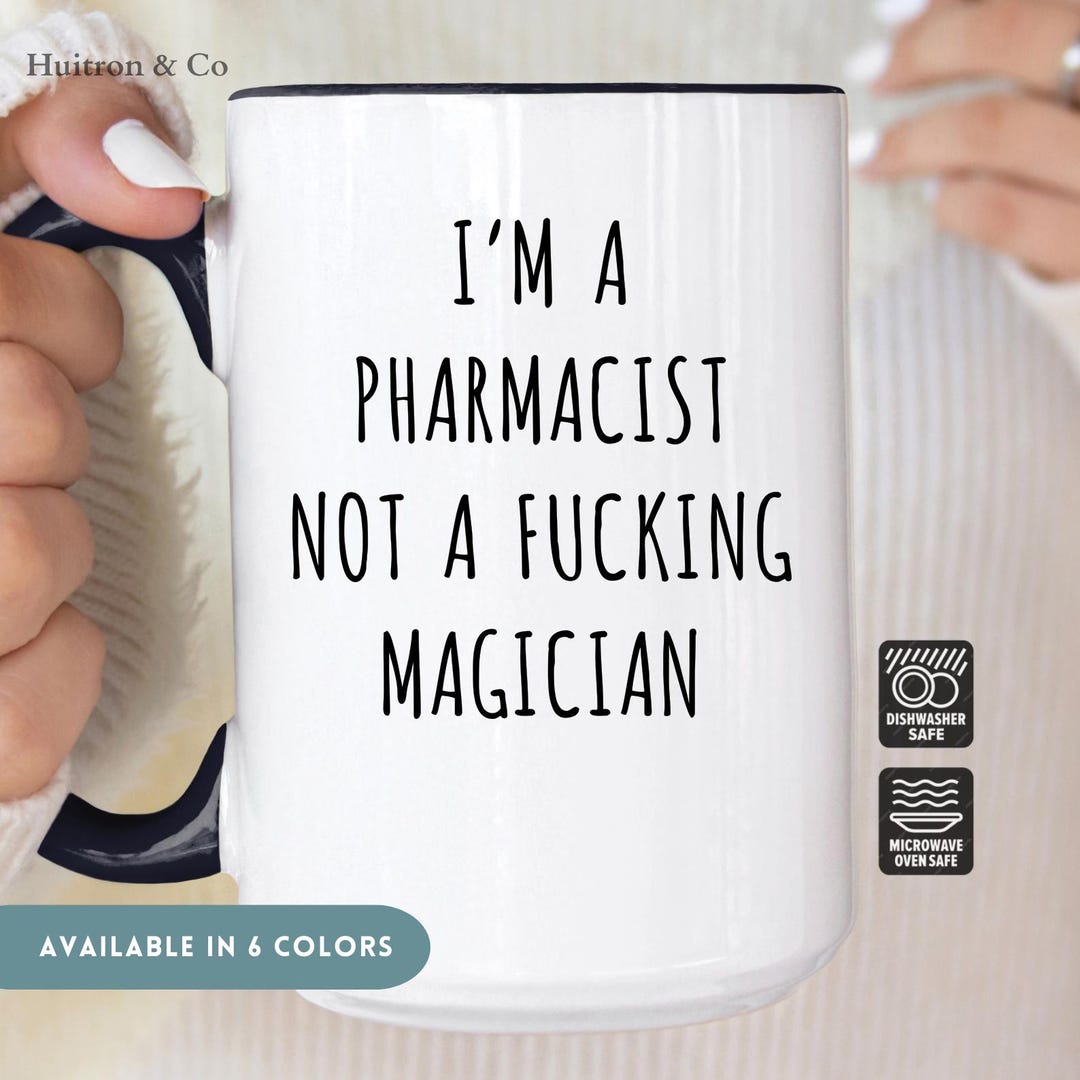 Personalized Pharmacist Mug, Custom Pharmacist Coffee Cup, Gift for ...