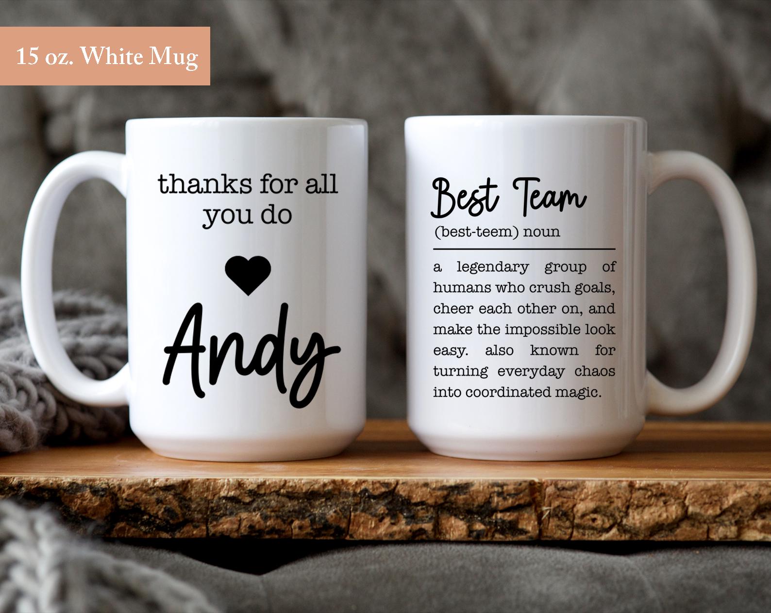 Best Team Ever Coffee Mug, Perfect Gift for Coworker (HC-DZ2045JJ) - Etsy