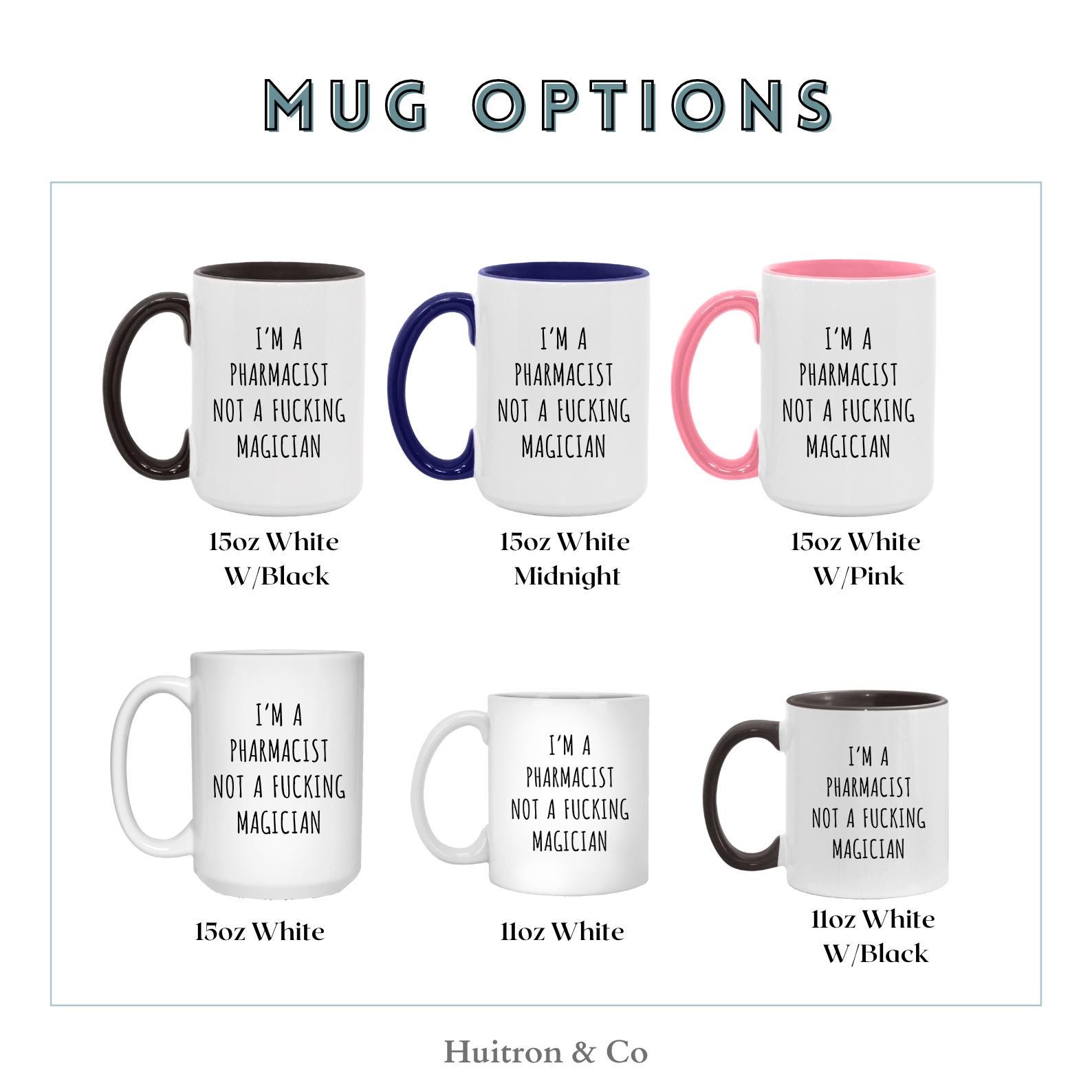 Personalized Pharmacist Mug, Custom Pharmacist Coffee Cup, Gift for ...
