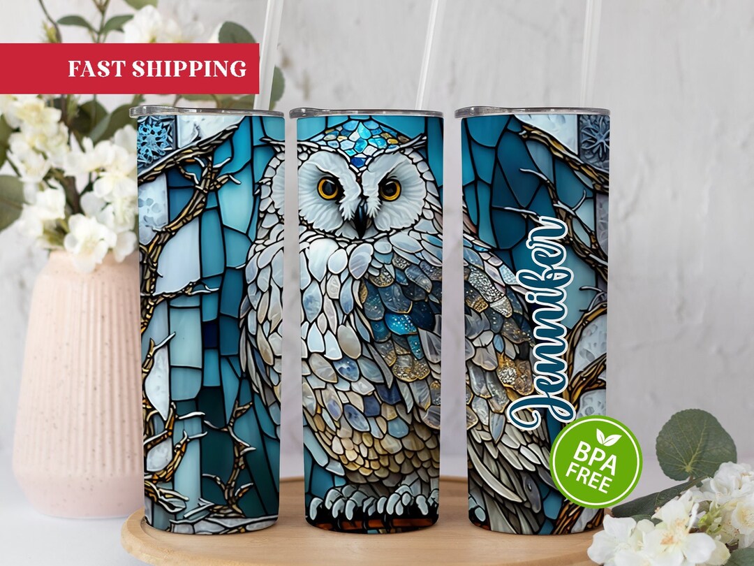 Owl Tumbler, Owl Gifts, Owl Gifts for Women, Mothers Day Gifts Owl, Owl ...