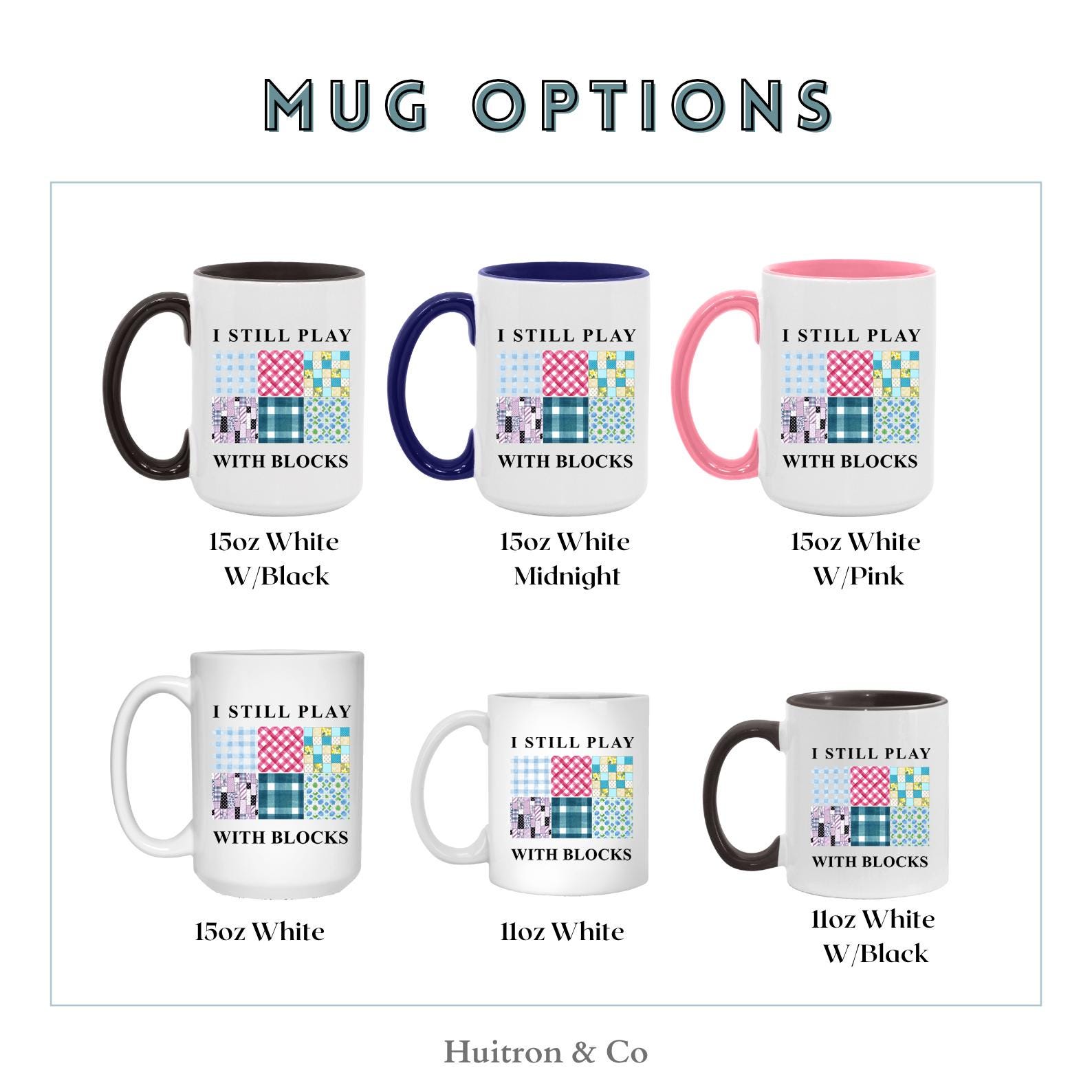 I Still Play With Blocks Personalized Coffee Mug (HC-DZKWBH45) - Etsy