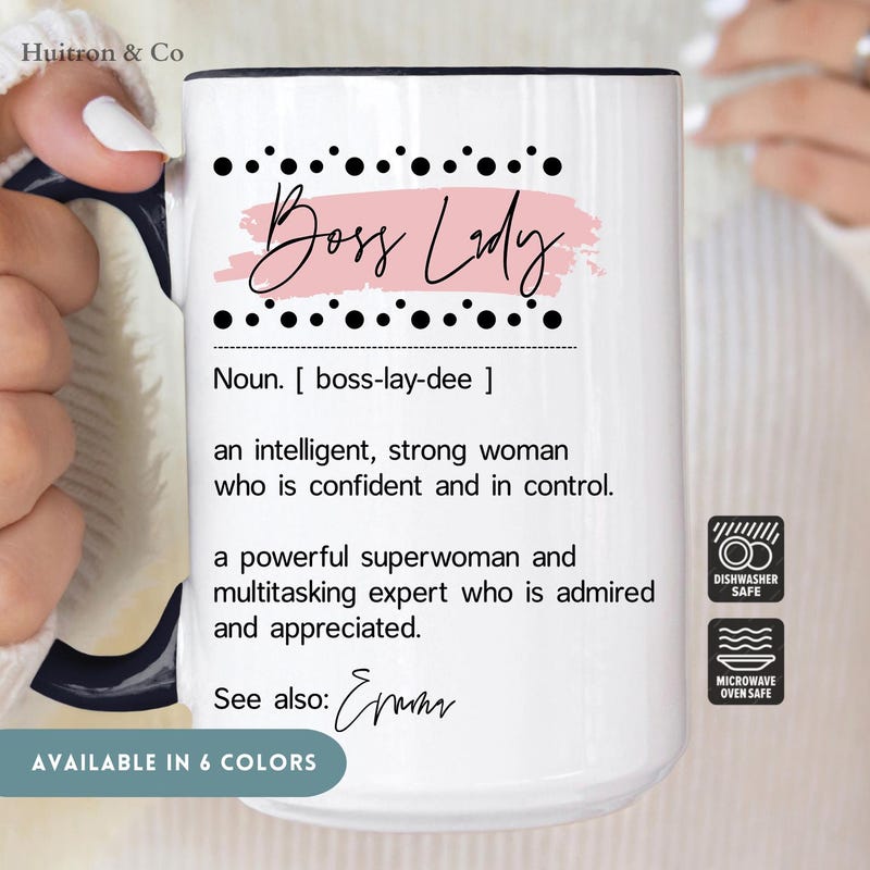 Boss Lady Mug - Etsy
