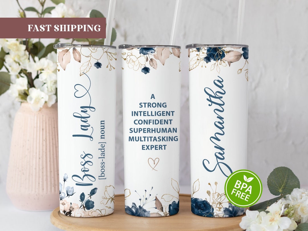 Boss Lady Tumbler, Boss Lady Cup, Boss Lady Gifts, Boss Gift for Women ...