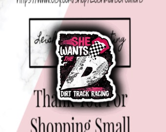 Dirt Track Stickers - Etsy