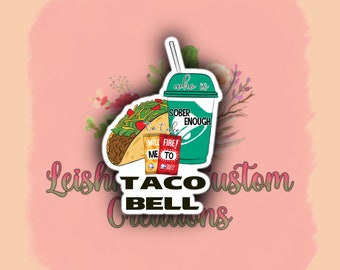 Taco Bell Sticker - Etsy