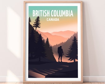 Columbia Poster | Etsy