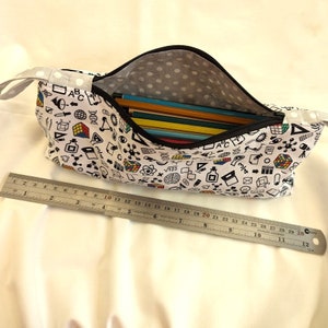 Pencil Case - Science Symbols - Etsy