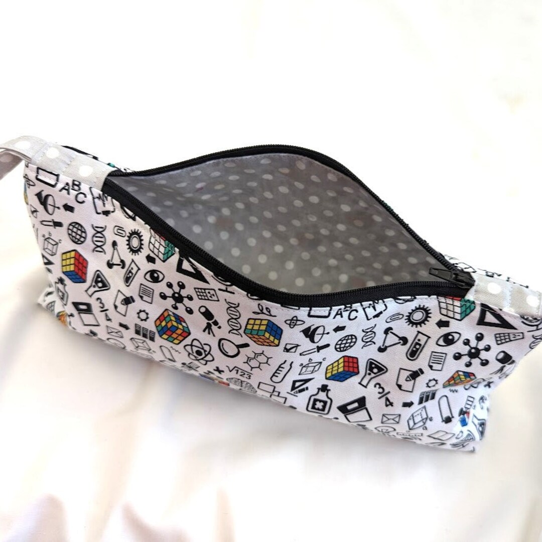 Pencil Case - Science Symbols - Etsy