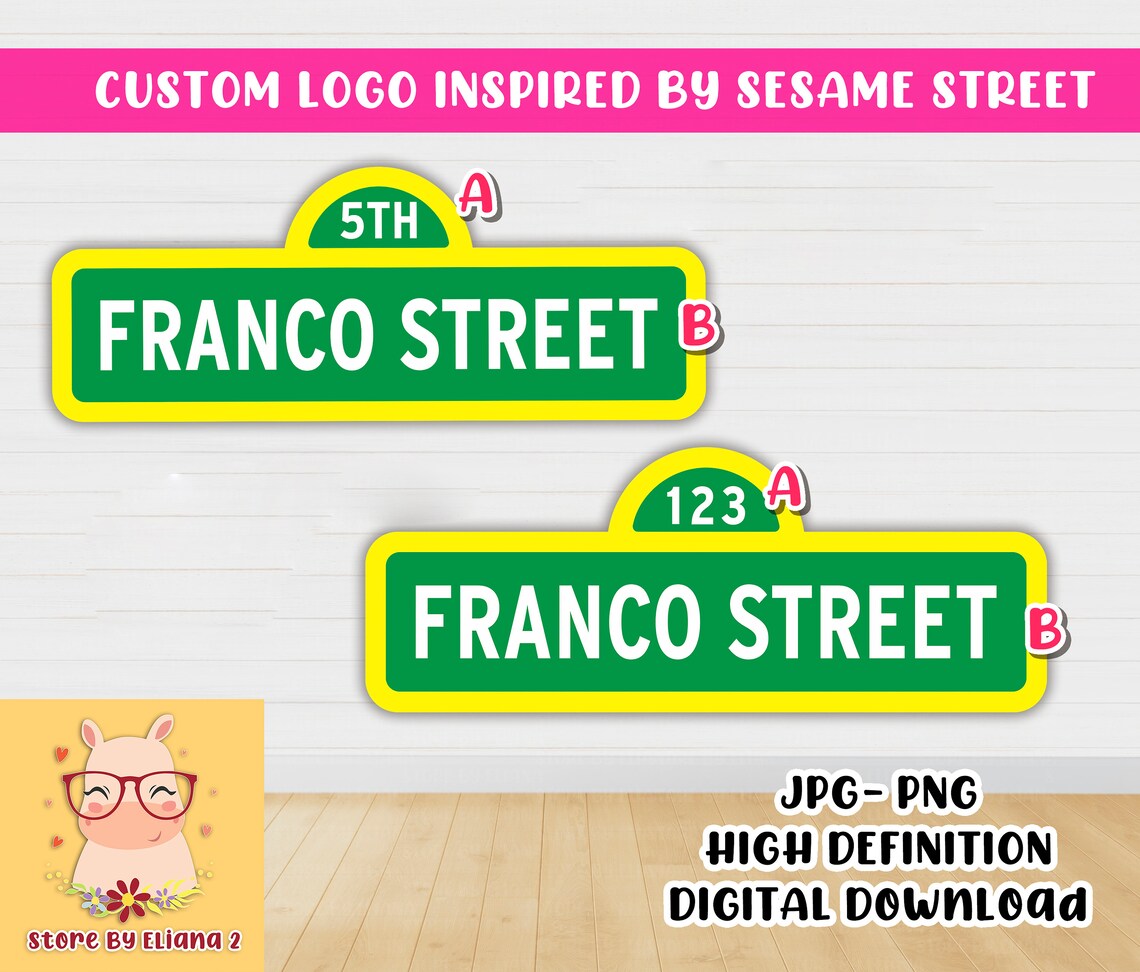 Custom Street Sign personalized party decoration custom | Etsy