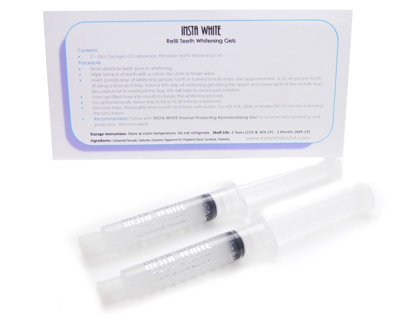 Teeth Whitening Gel Pack - Etsy