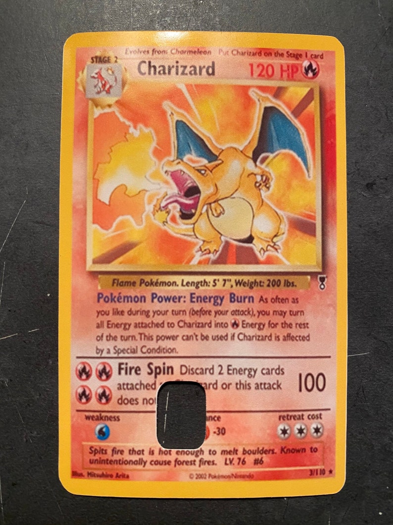 Pokemon Card Credit Card Skin | Etsy
