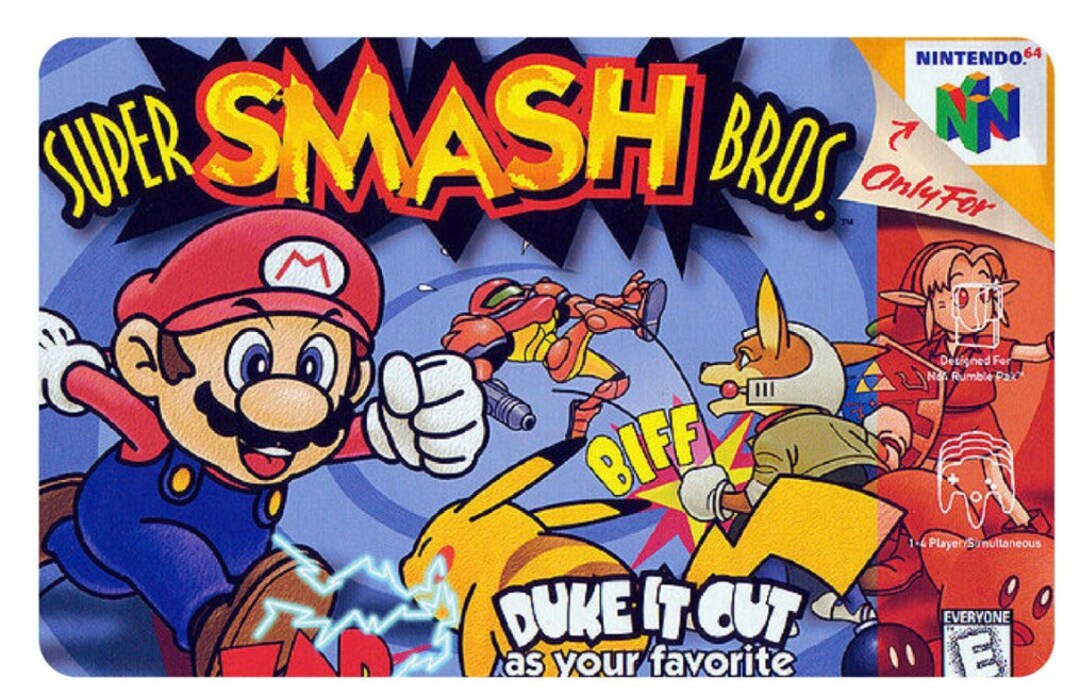 Super Smash Bros. Stickers - Etsy