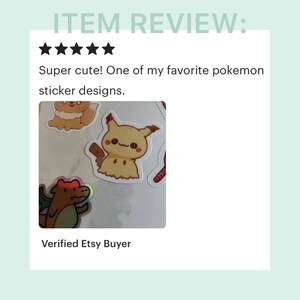 Mimikyu Waterproof Sticker | Cute, Kawaii Vinyl Perfect for Water ...