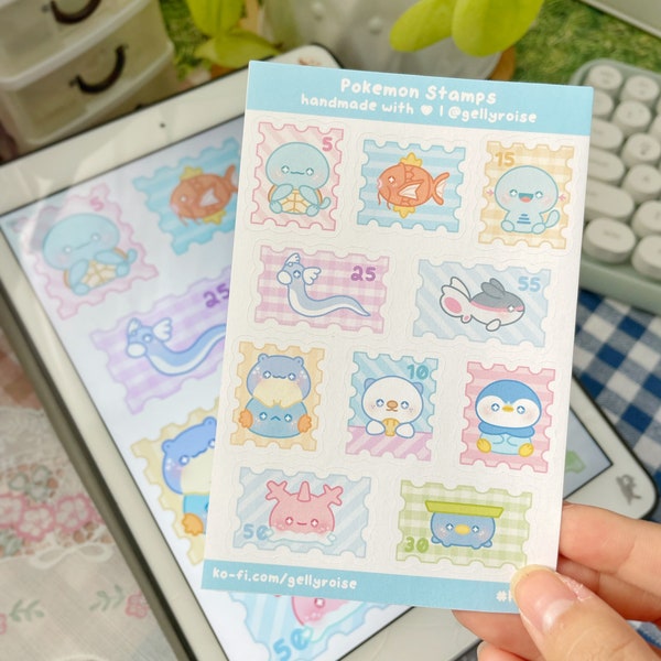 Stamp Stickers - Etsy