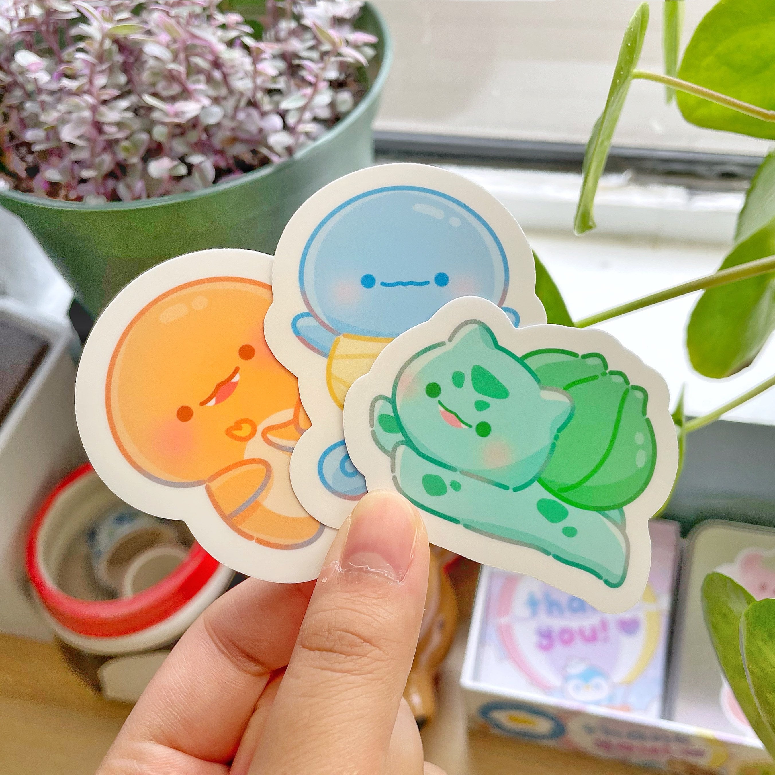Kawaii Waterproof Sticker Pack Cute Stickers Die Cut - Etsy
