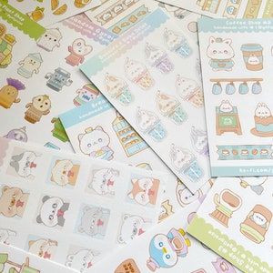 Random Sticker Sheet Pack Mystery Sticker Sheet Pack Sticker Sheet ...