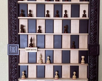 Vertical Hanging Chess Board - Etsy