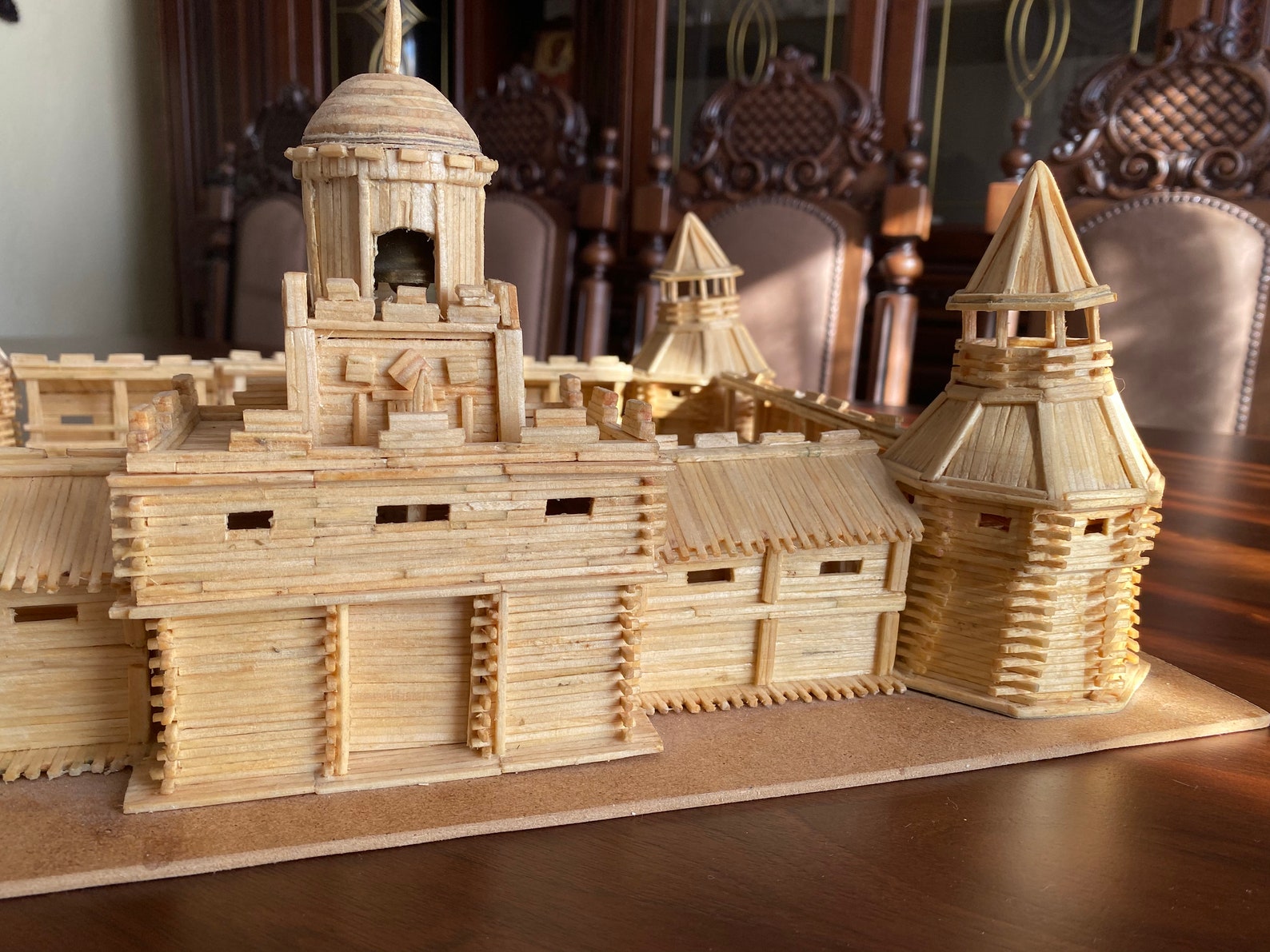 Matchstick House Handmade House From Matchstick Big Set of - Etsy