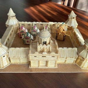 Matchstick House Handmade House From Matchstick Big Set of - Etsy