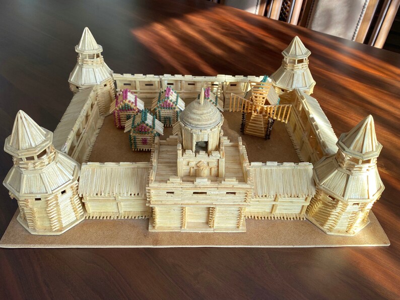 Matchstick House Handmade House From Matchstick Big Set of - Etsy