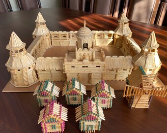 Matchstick House - Etsy