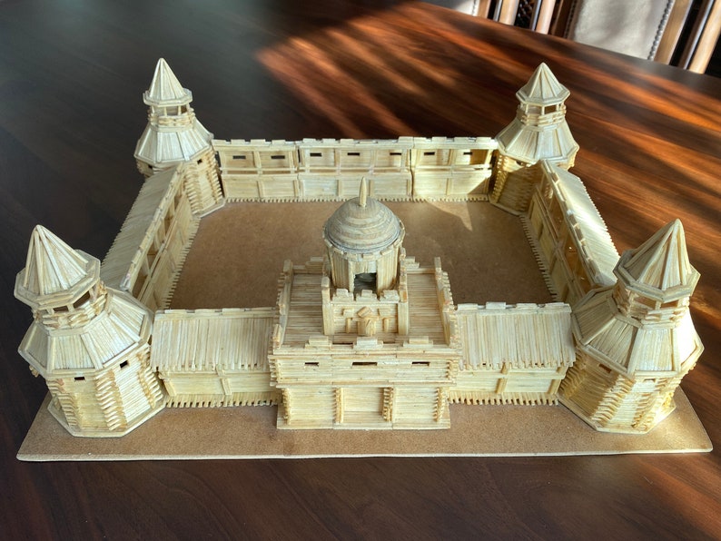 Matchstick House Handmade House From Matchstick Big Set of - Etsy