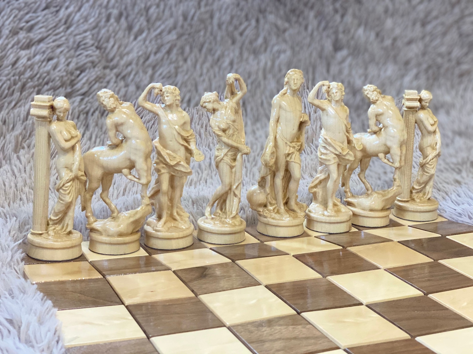 Greek Gods Chess Pieces Exclusive Chess Gift Original Chess - Etsy