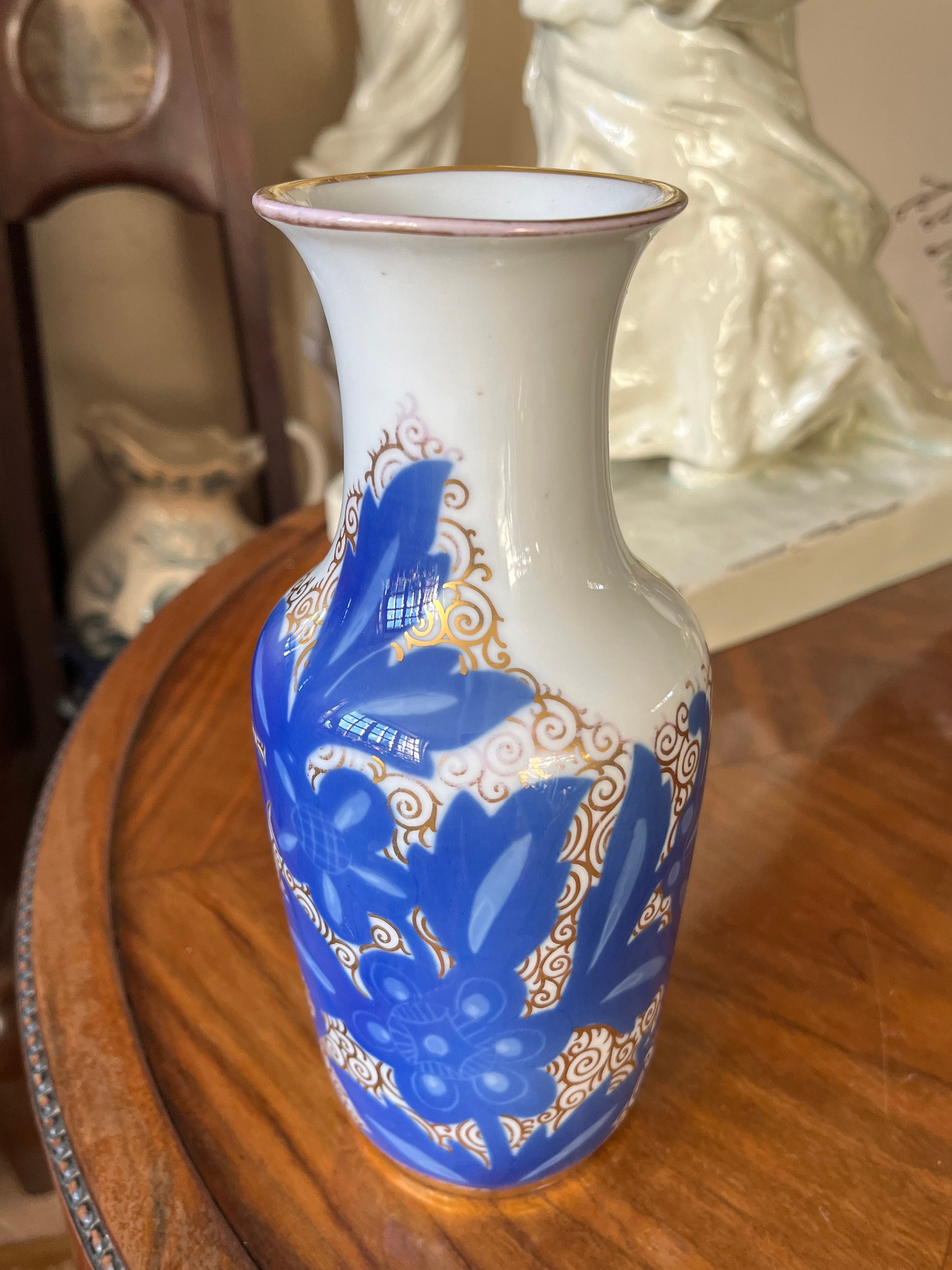 RARE Antique Rosenthal Selb Bavaria Art Nouveau Vase, Rosari Decor ...