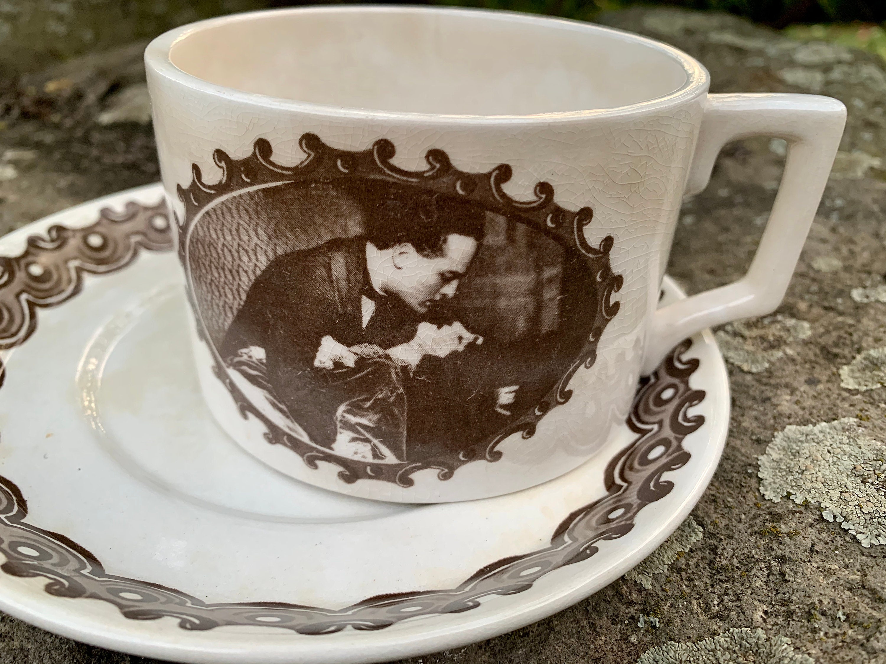 Rare Idols of the Stage British Portmeirion Pottery Stoke on Trent Huge ...