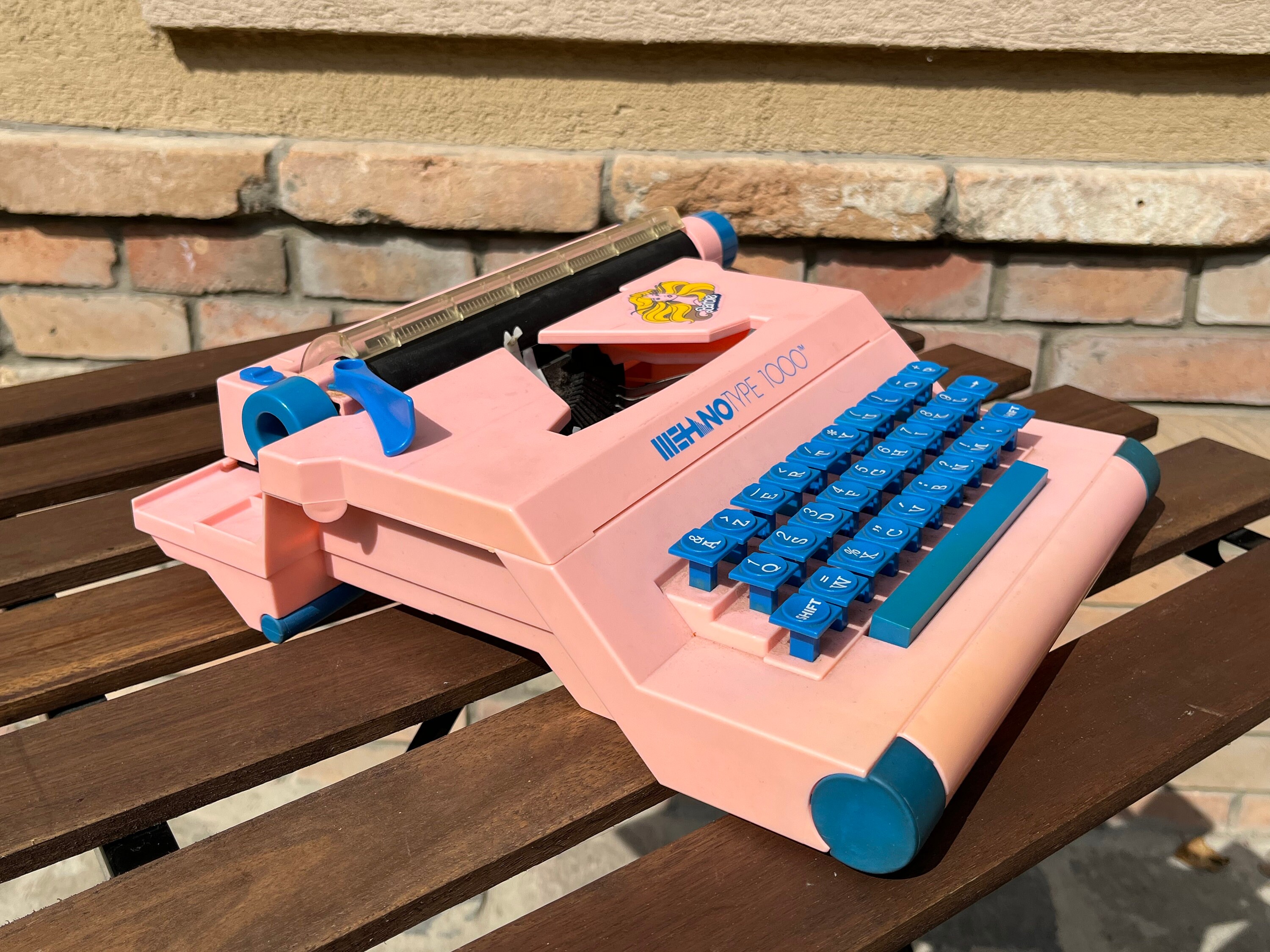 Ultra Rare MEHANO TYPE 1000 Barbie Pink Typewriter Toy, No Missing ...
